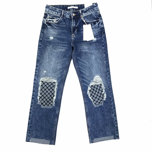 Zara | Jeans | Nwt Zara Trf High Rise Jeans Sz 4 | Poshmark